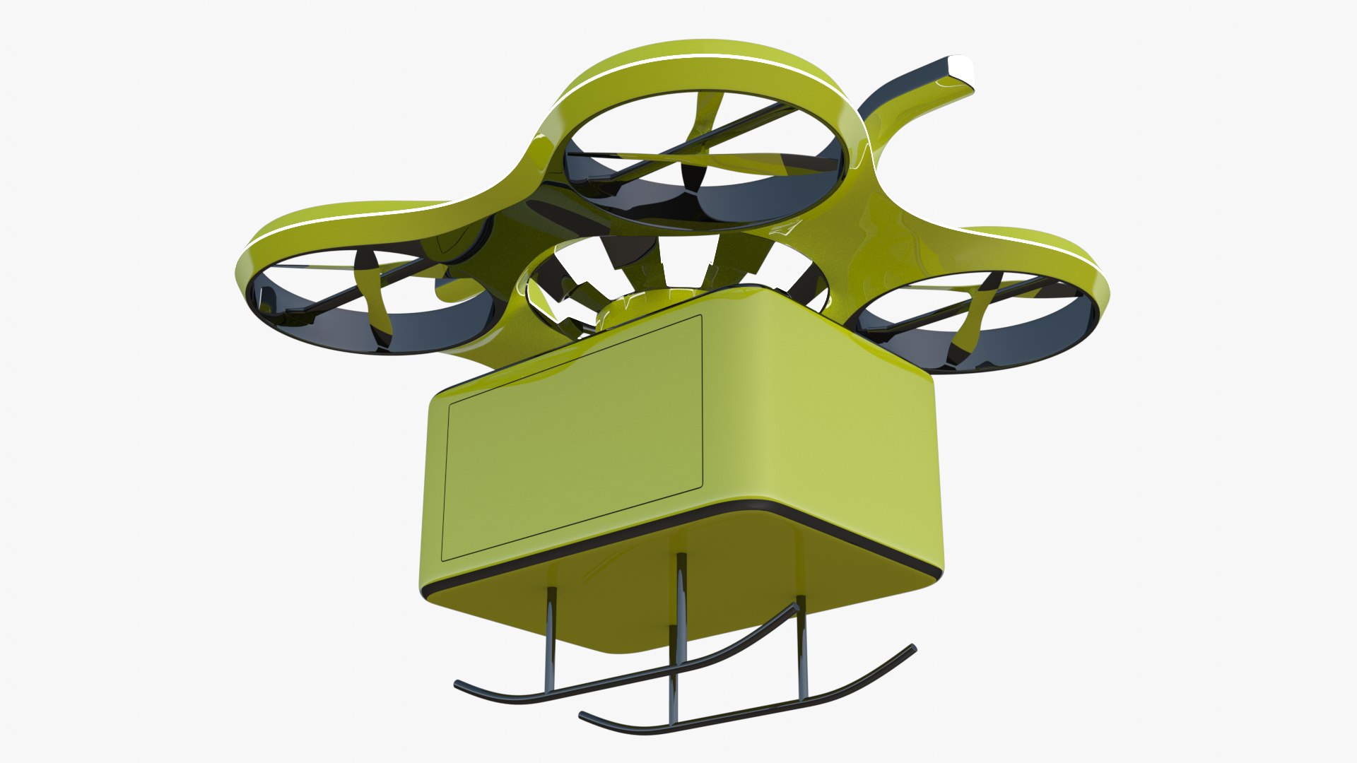 Drones Minibus Trains Big Collection 3D Model - TurboSquid 1803121