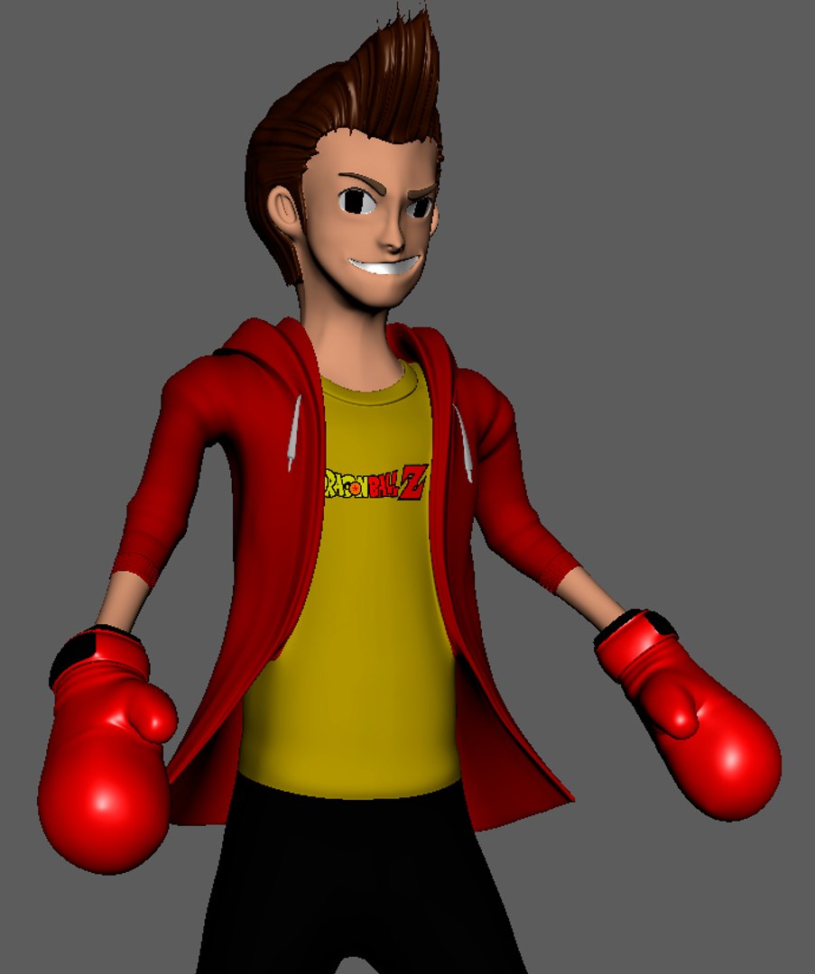 character fully rigged 3d fbx