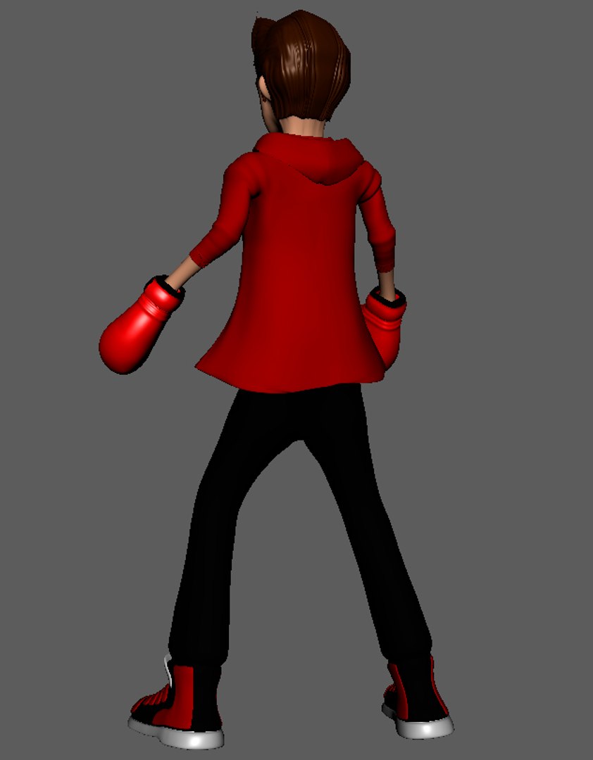 character fully rigged 3d fbx