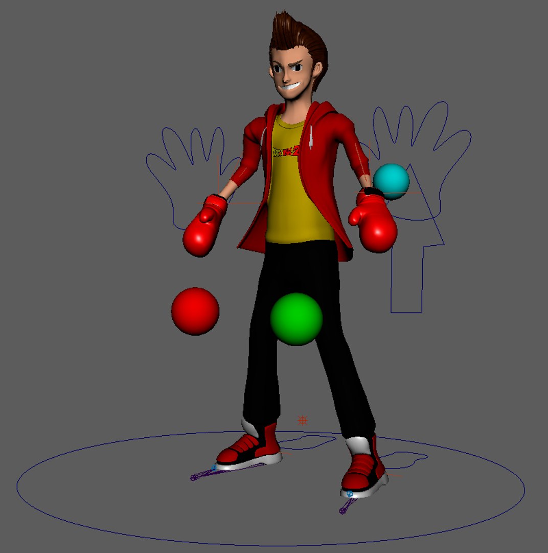 Character Fully Rigged 3d Fbx