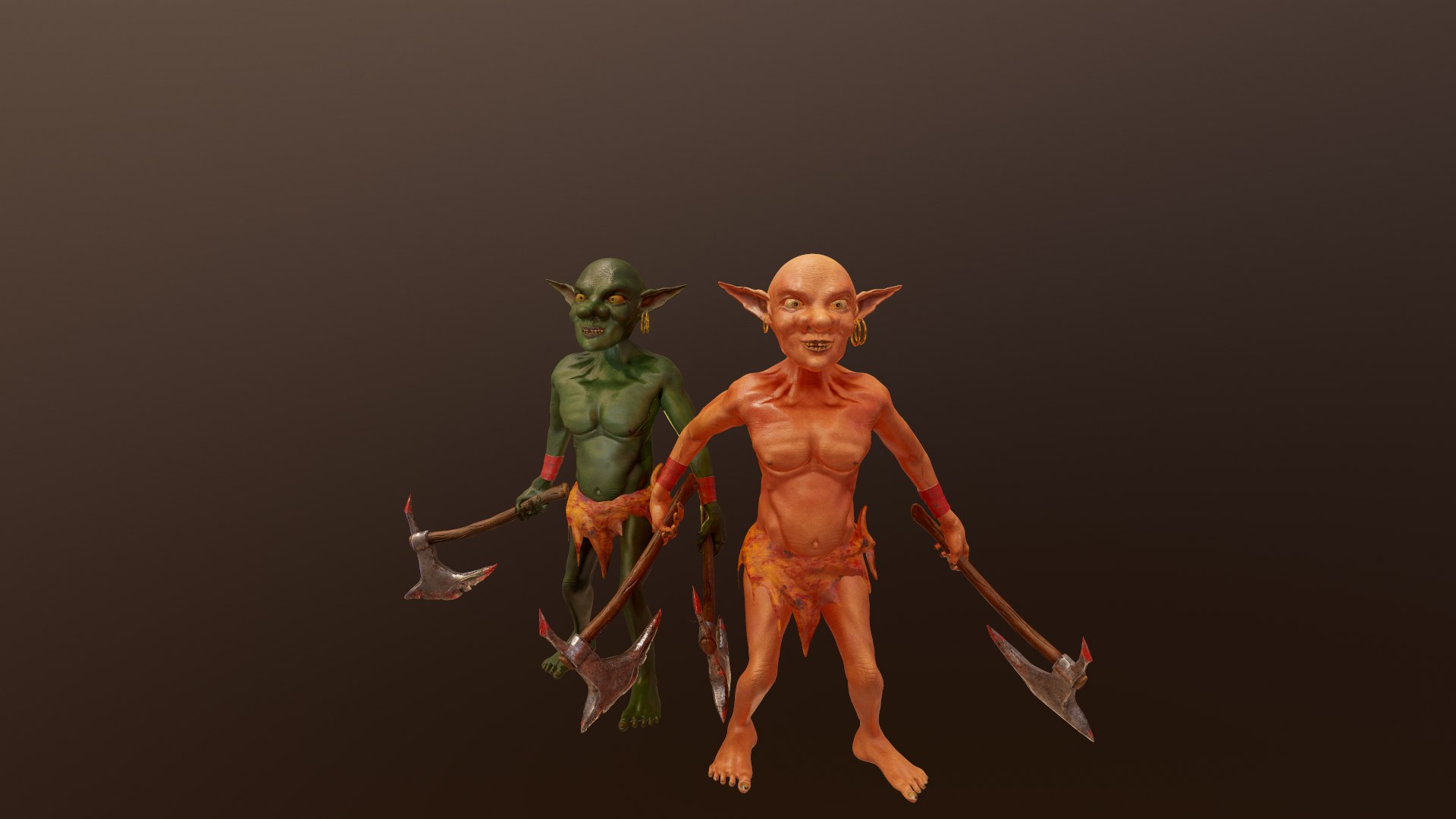 Goblin Pbr 3D Model - TurboSquid 1609024