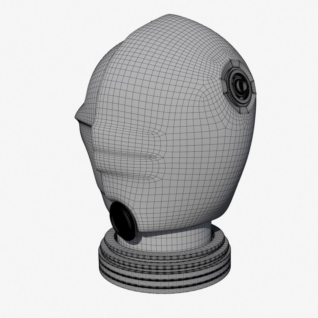 3d Max C3po Head