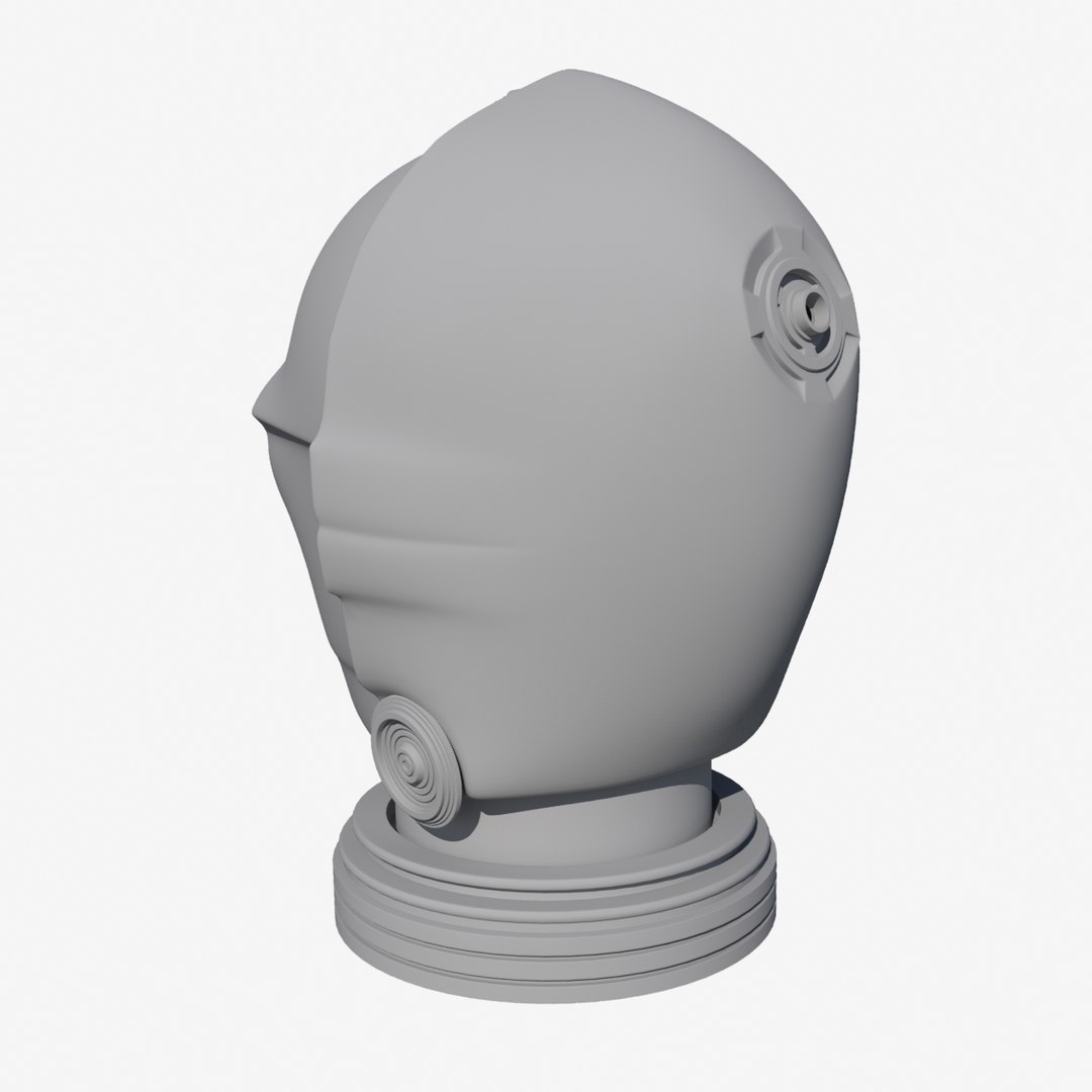 3d Max C3po Head
