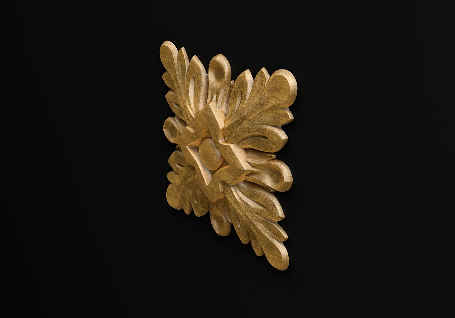 3D Carved Rosette Model - TurboSquid 1981631