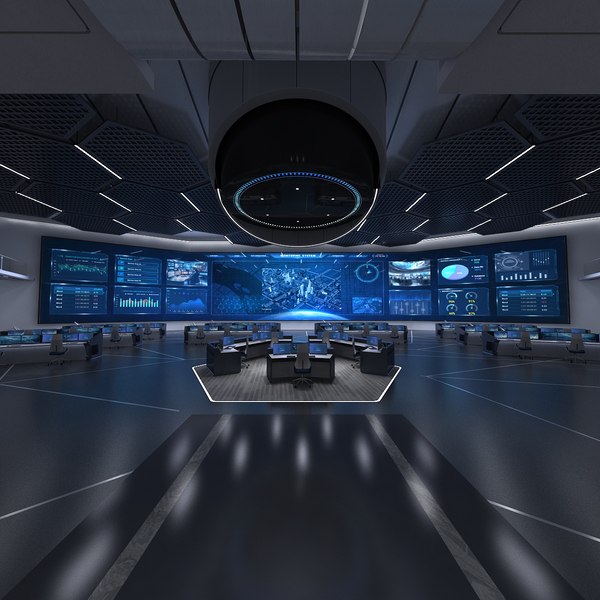 Control Room 3D Models for Download | TurboSquid