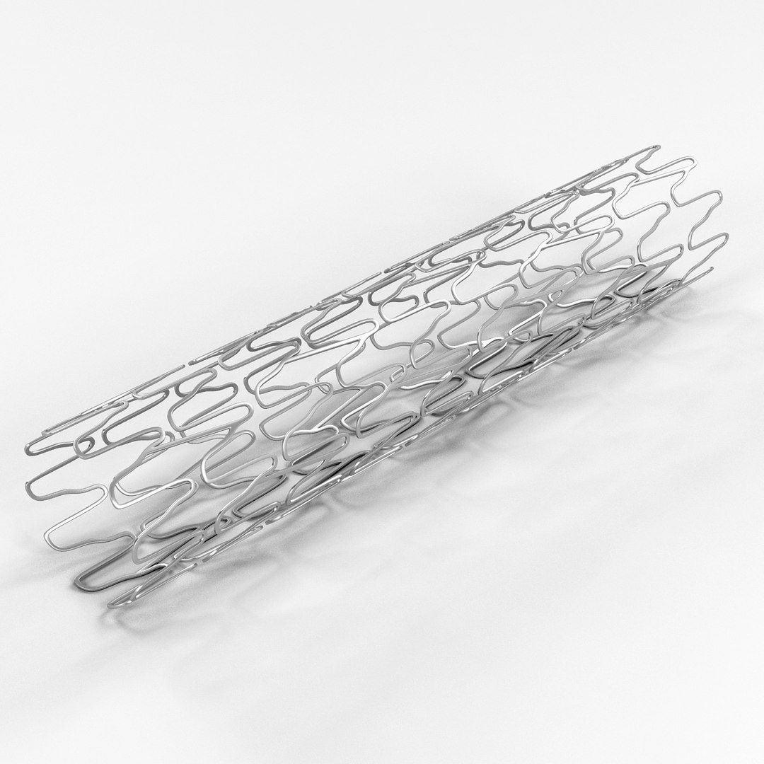 Medical Cardiovascular Stent 3d Model