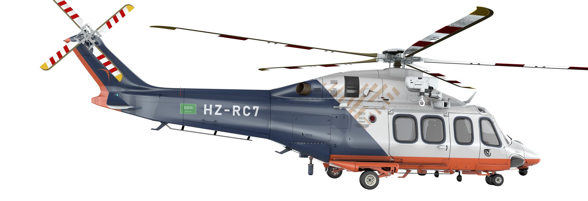 AW139 THC L2188 3D Model - TurboSquid 2260152