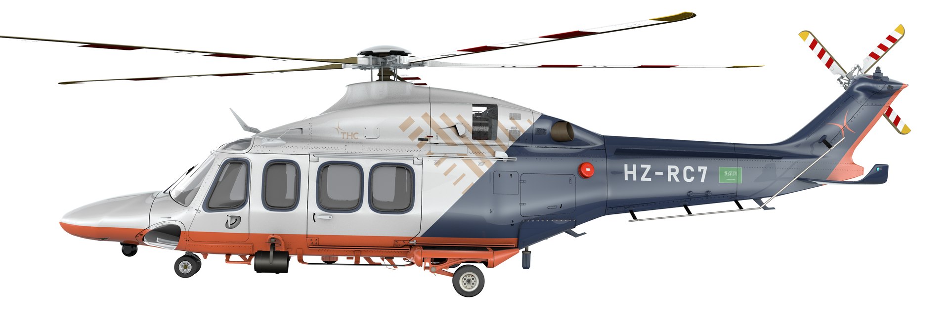 AW139 THC L2188 3D Model - TurboSquid 2260152