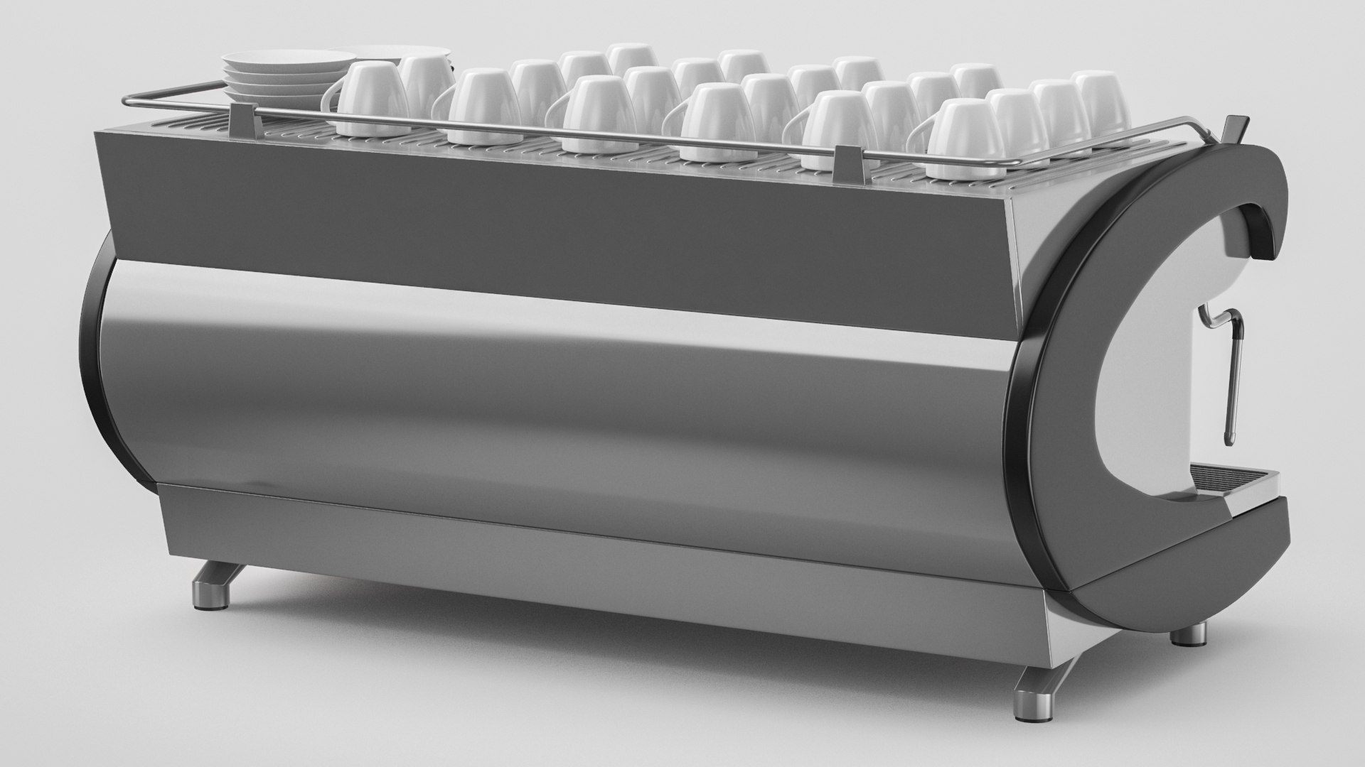 Nuova Simonelli Espresso Machine 02 3D Model - TurboSquid 2030869
