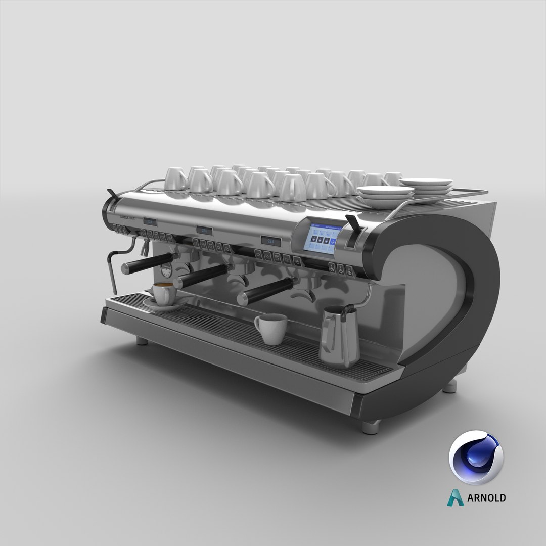 Nuova Simonelli Espresso Machine 02 3D Model - TurboSquid 2030869