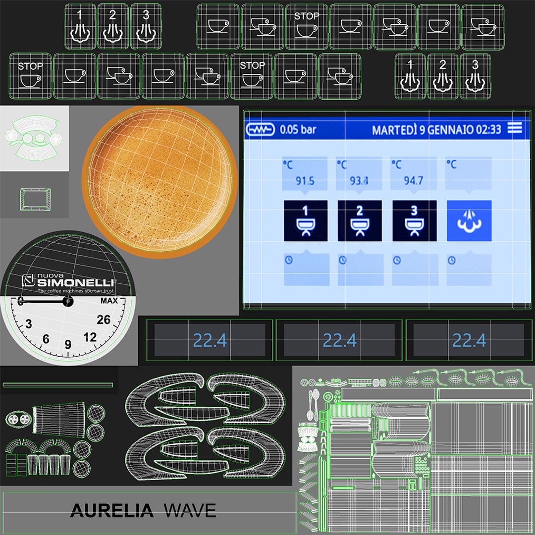 Nuova Simonelli Espresso Machine 02 3D Model - TurboSquid 2030869