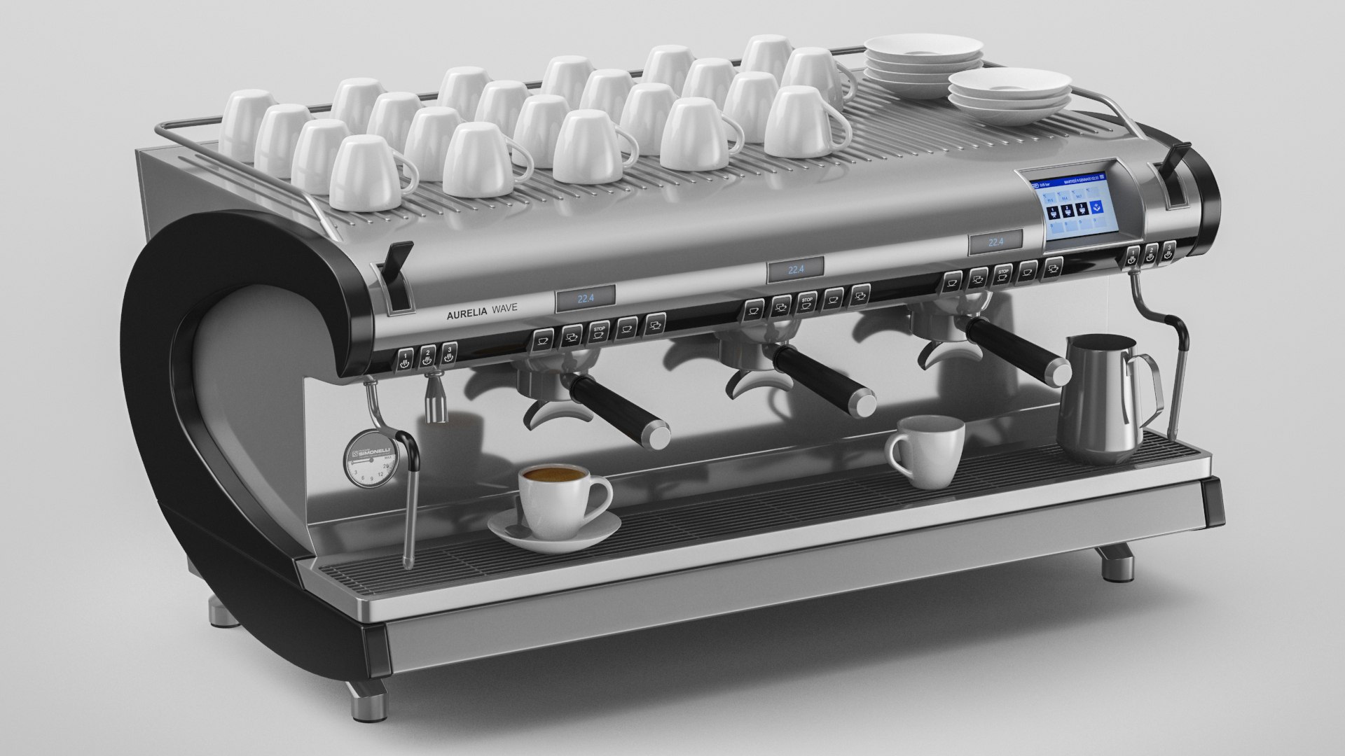 Nuova Simonelli Espresso Machine 02 3D model - TurboSquid 2030869
