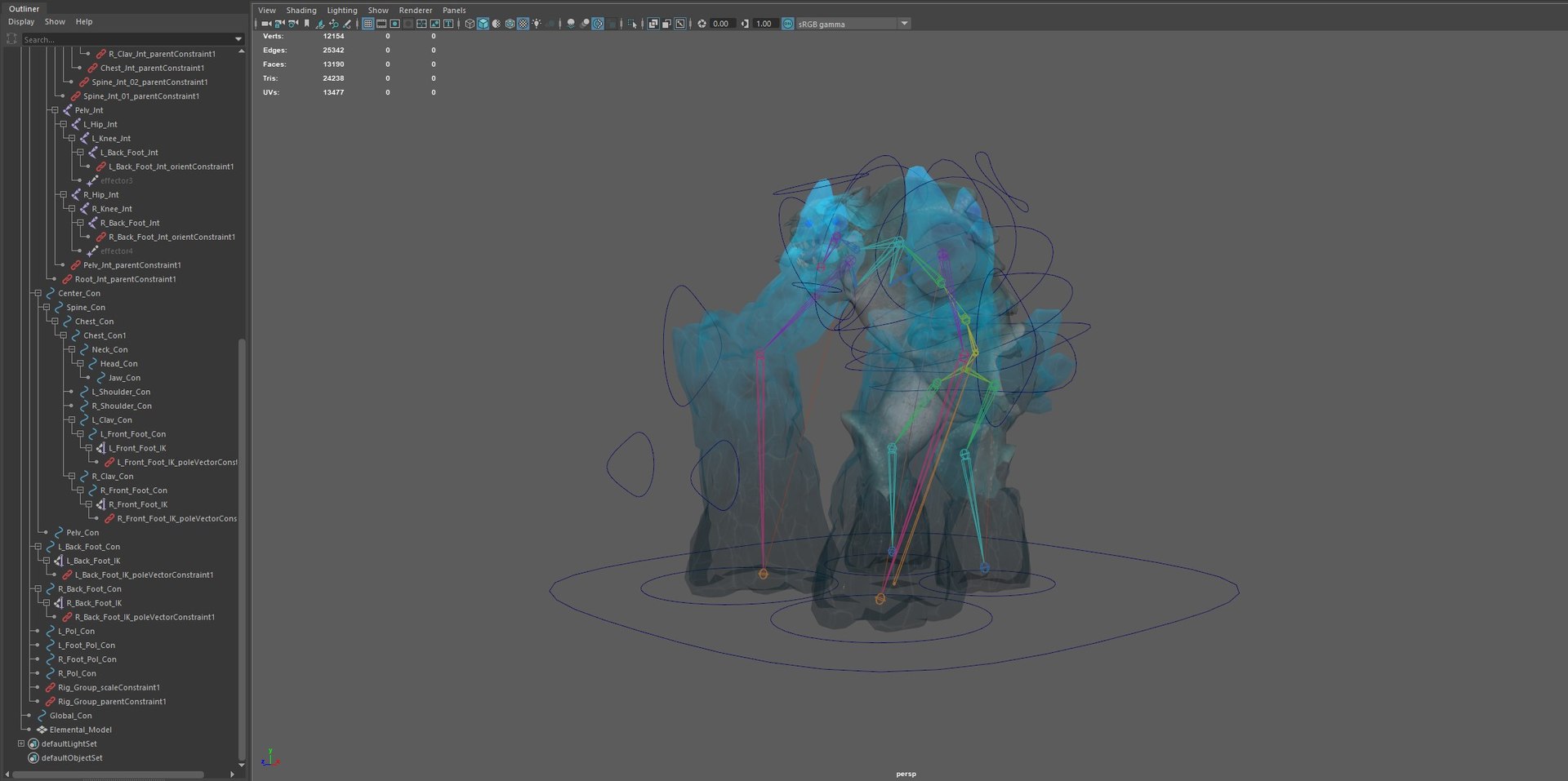 3D Ice Elemental Model - TurboSquid 1575891