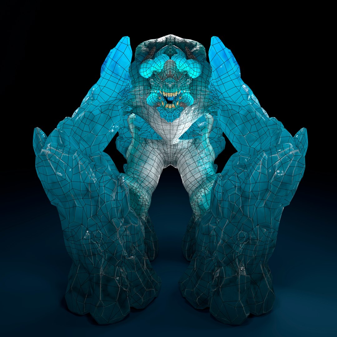 3D Ice Elemental Model - TurboSquid 1575891