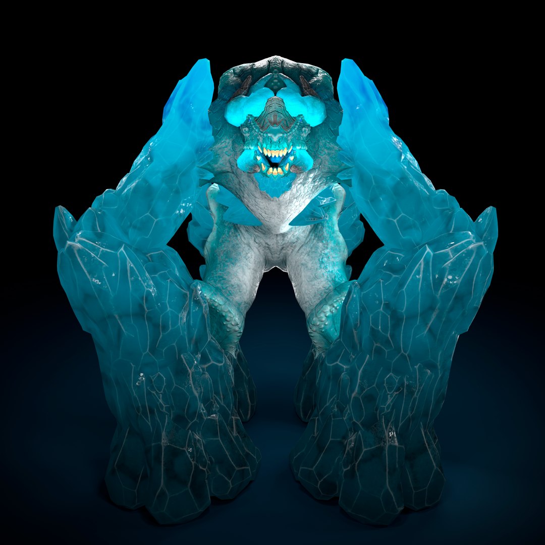 3D Ice Elemental Model - TurboSquid 1575891