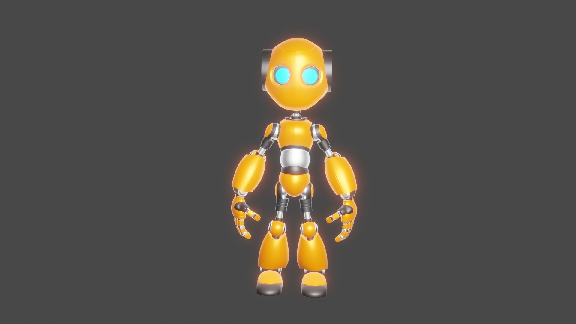 Robot Character RC02 3D Model - TurboSquid 1735805