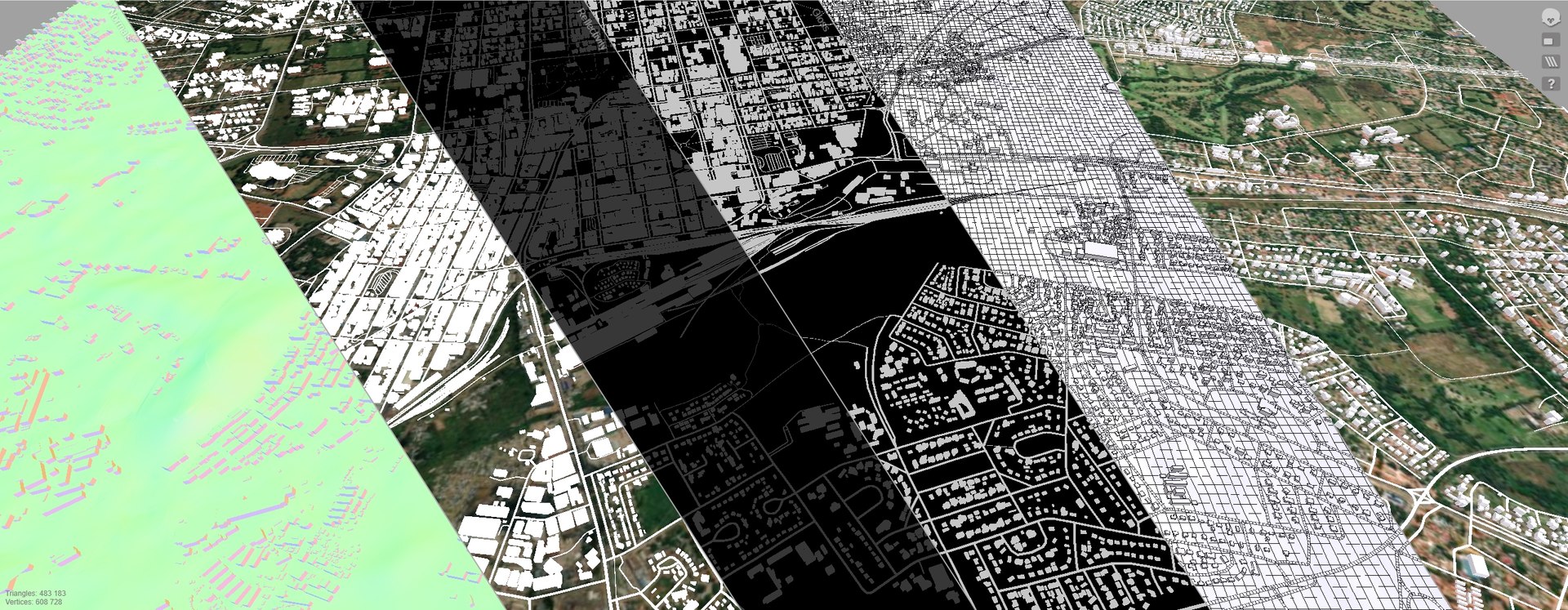 3D Cityscape Harare Zimbabwe - TurboSquid 2000341