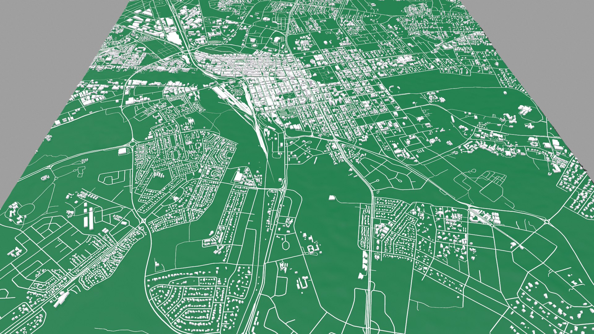 3D Cityscape Harare Zimbabwe - TurboSquid 2000341