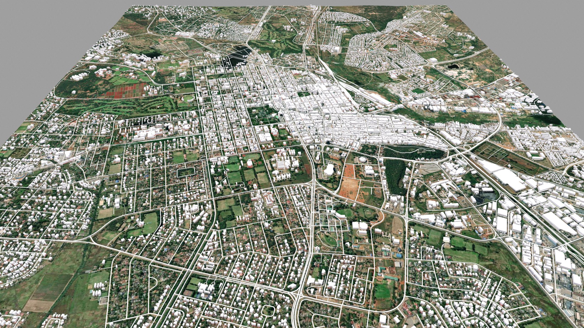3D Cityscape Harare Zimbabwe - TurboSquid 2000341