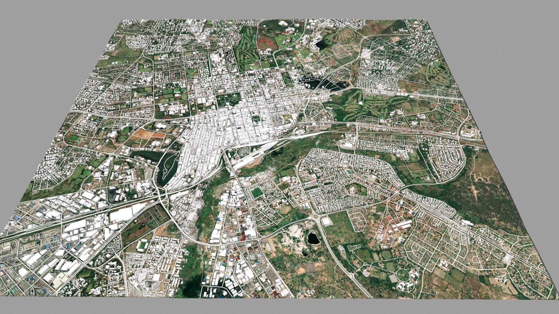 3D Cityscape Harare Zimbabwe - TurboSquid 2000341