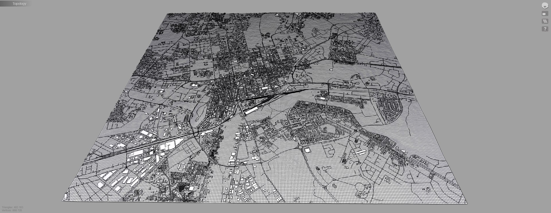 3D Cityscape Harare Zimbabwe - TurboSquid 2000341
