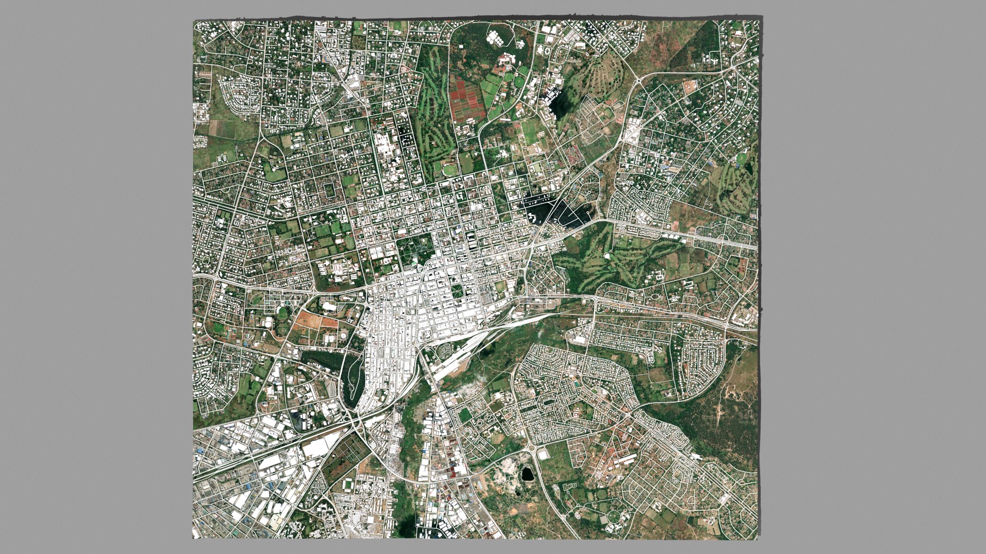 3D Cityscape Harare Zimbabwe - TurboSquid 2000341