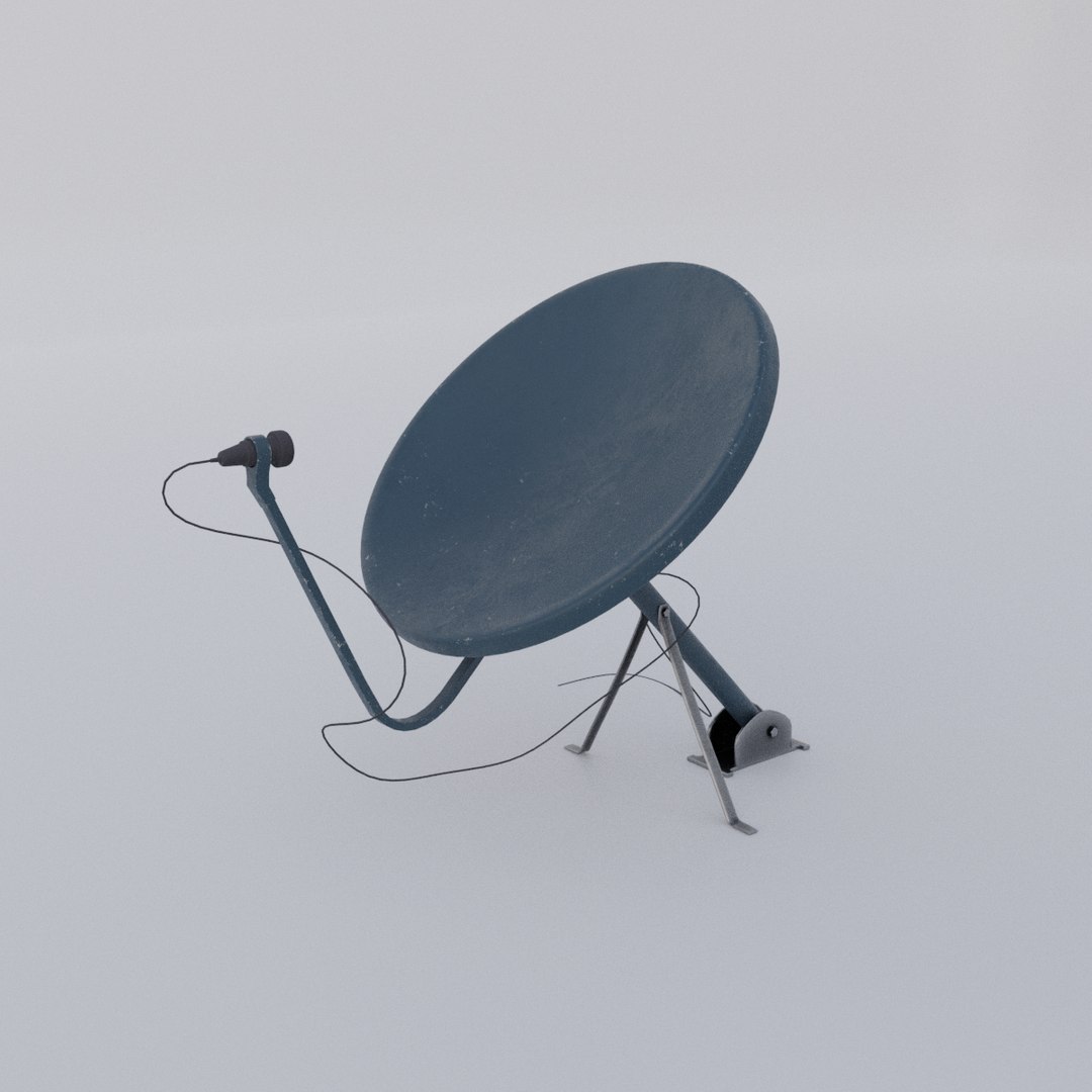 Satellite Dish Antenna 3D Model - TurboSquid 2296387