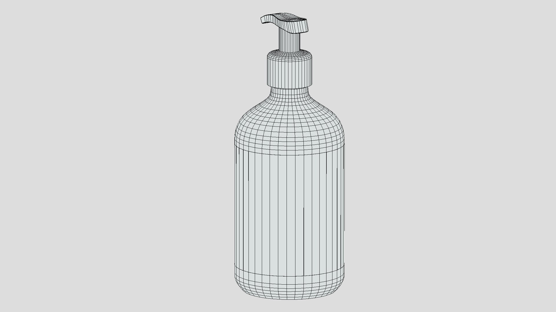 3D Oil Shampoo Low Poly Model - TurboSquid 2274136