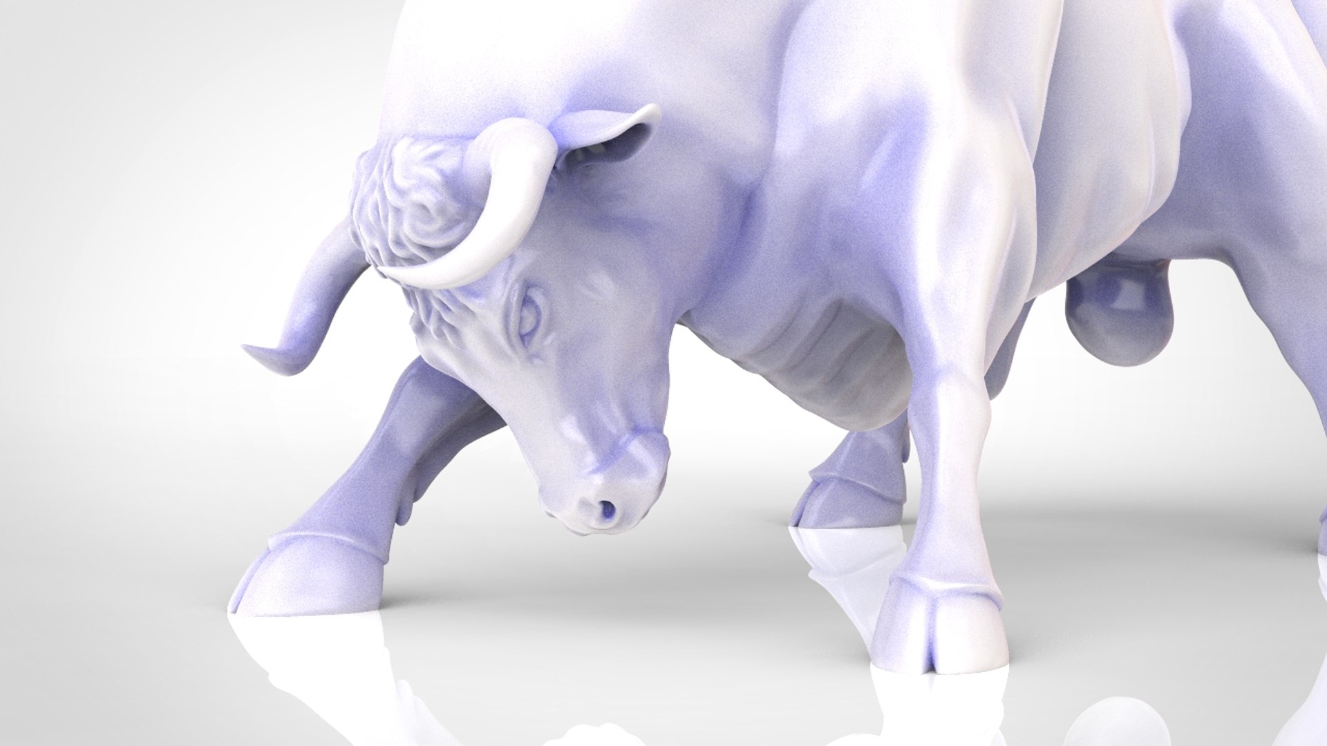 3D Bull Model - TurboSquid 1244961