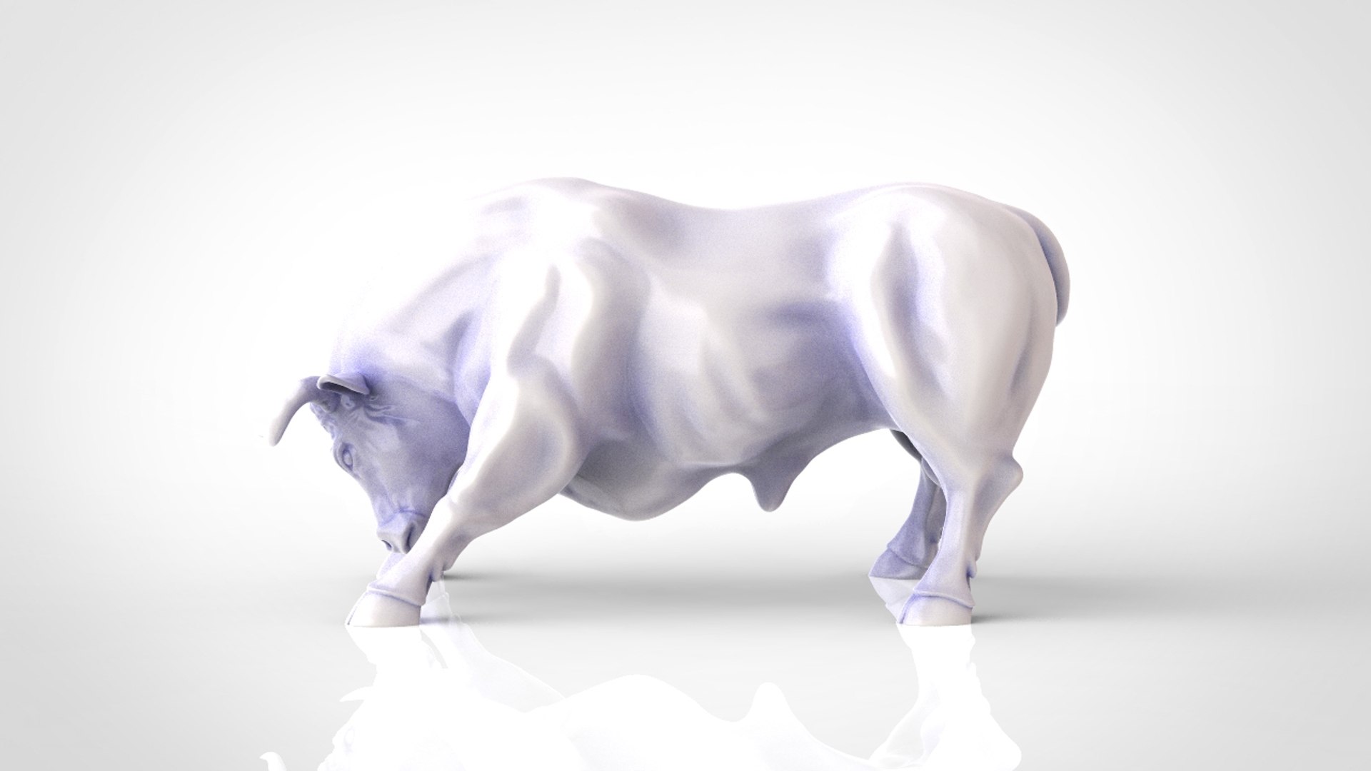 3D Bull Model - TurboSquid 1244961