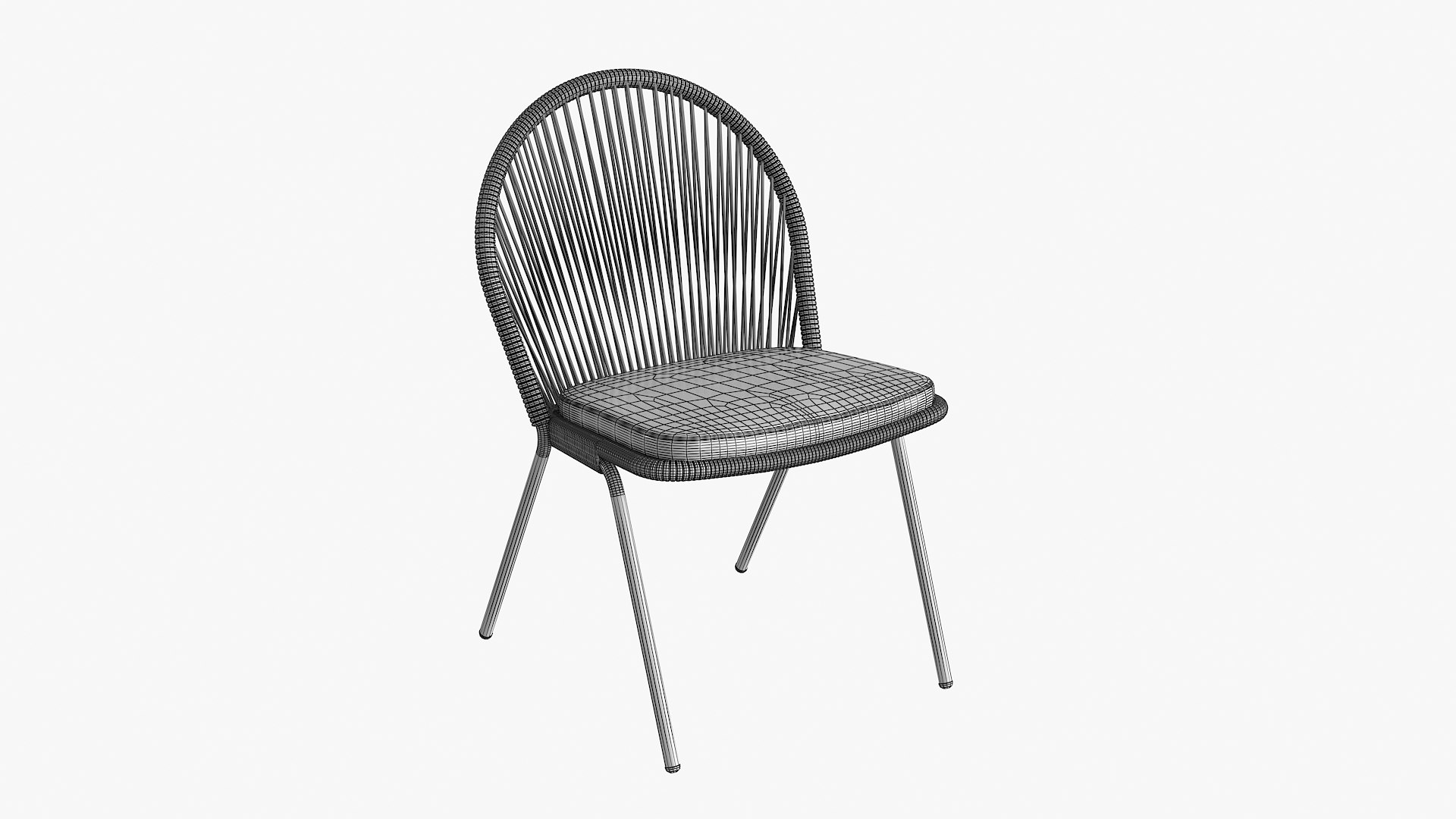 Shann Stackable Chair 3D Model - TurboSquid 2405784
