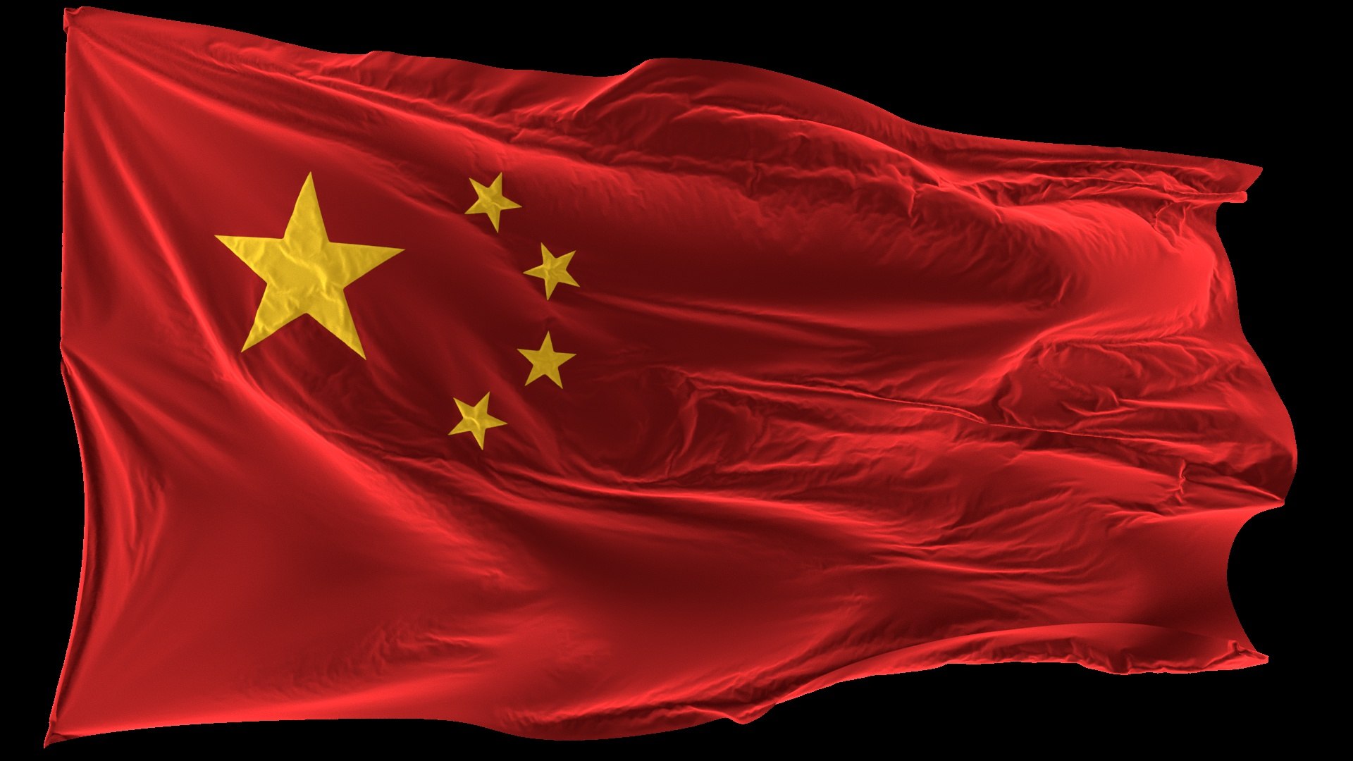 China Flag Animated 3D Model - TurboSquid 1728471