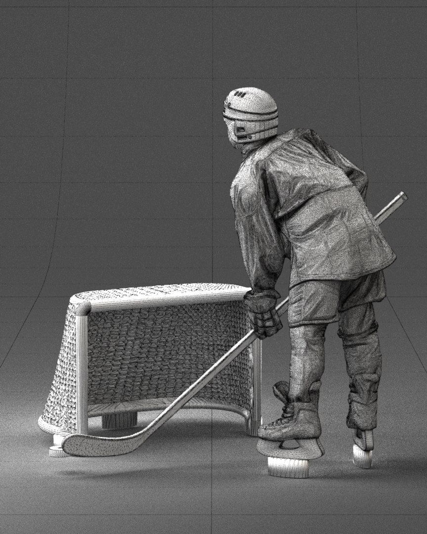 Hockey Player Model - TurboSquid 1532105