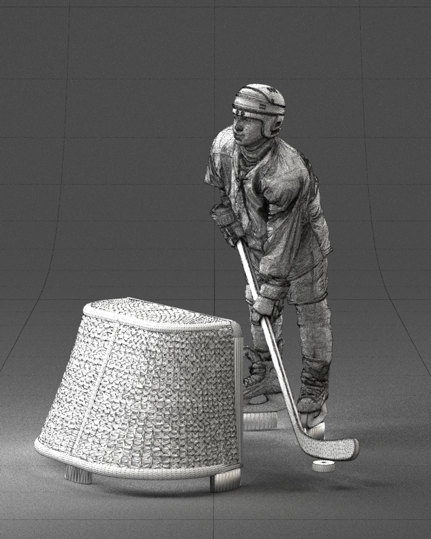Hockey Player Model - TurboSquid 1532105