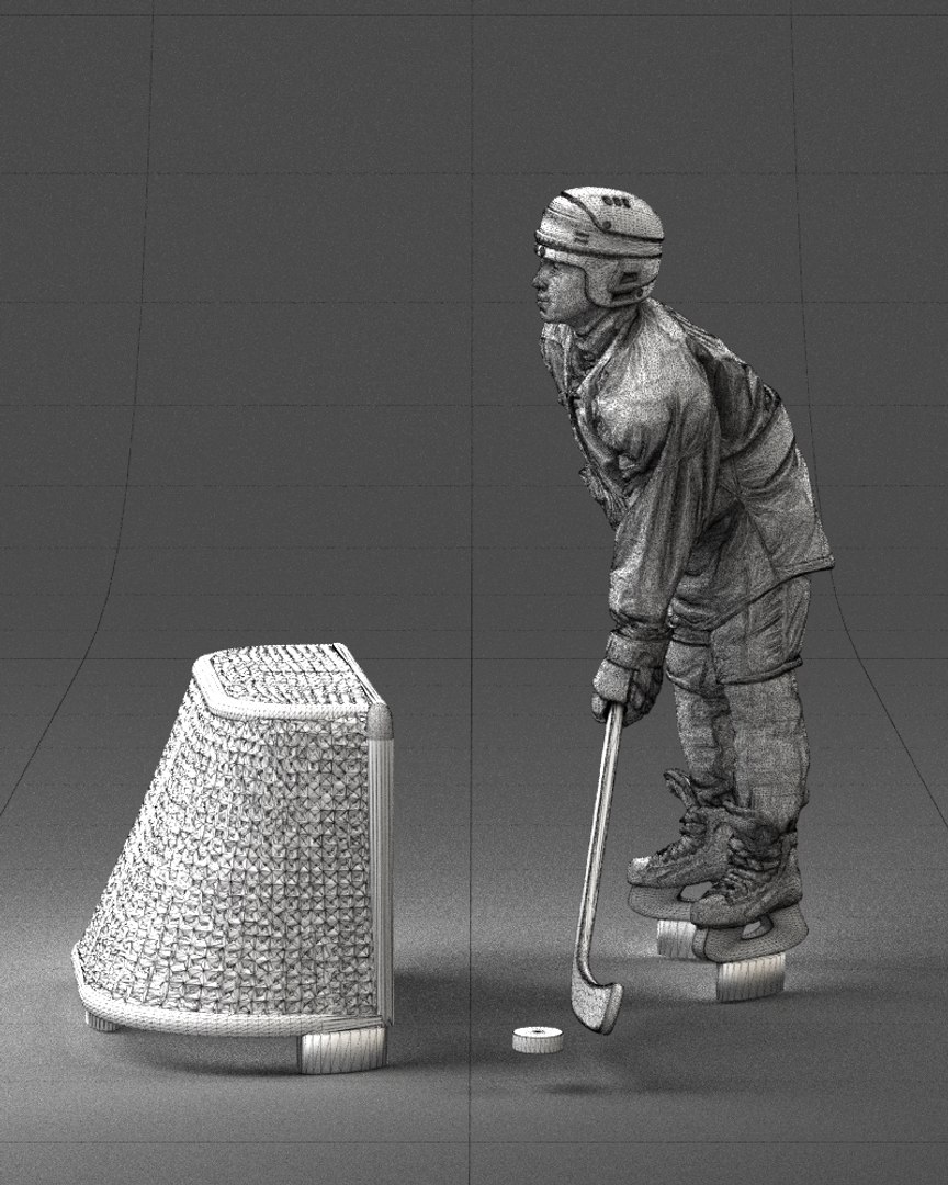 Hockey Player Model - TurboSquid 1532105