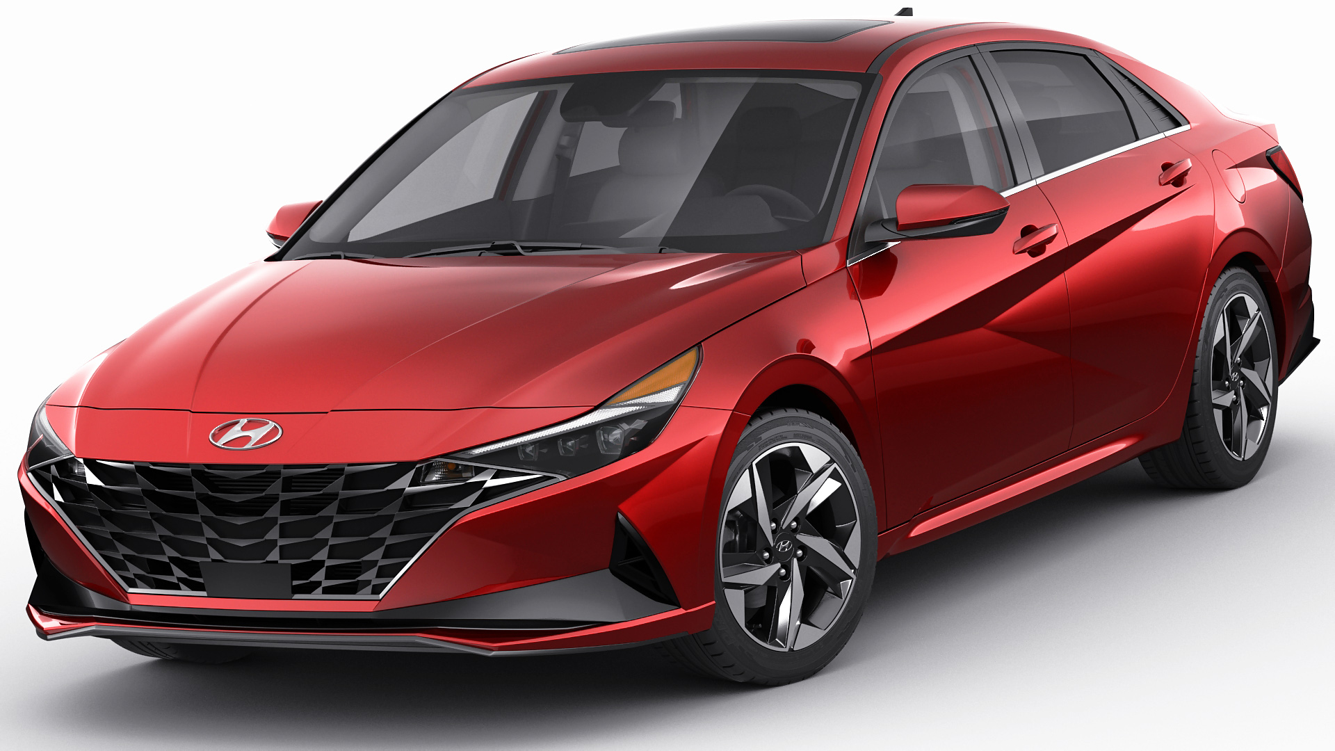 Hyundai elantra 2021 model - TurboSquid 1700869