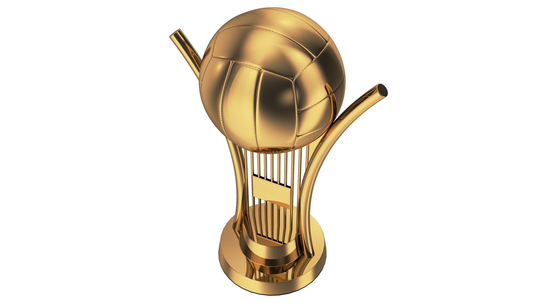Volleyball Trophy 3D Model - TurboSquid 2125749