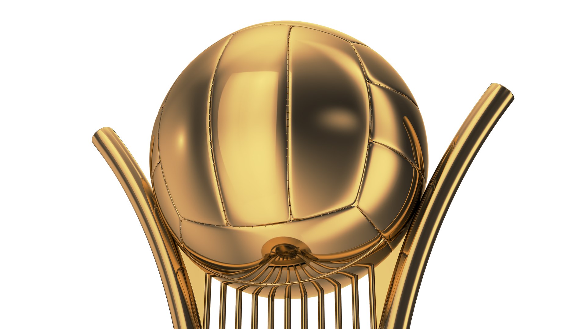 Volleyball Trophy 3D Model - TurboSquid 2125749