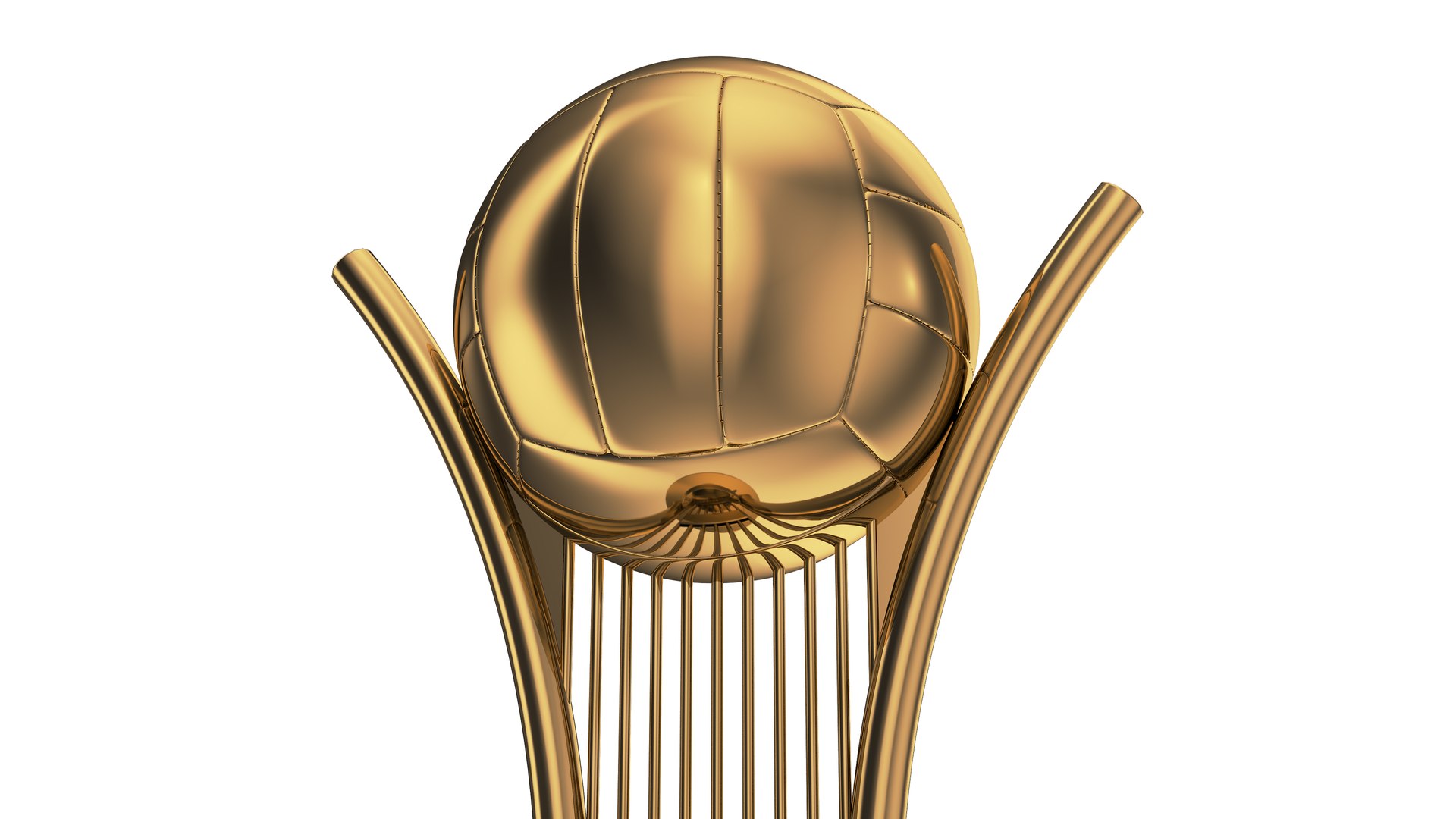 Volleyball Trophy 3D Model - TurboSquid 2125749