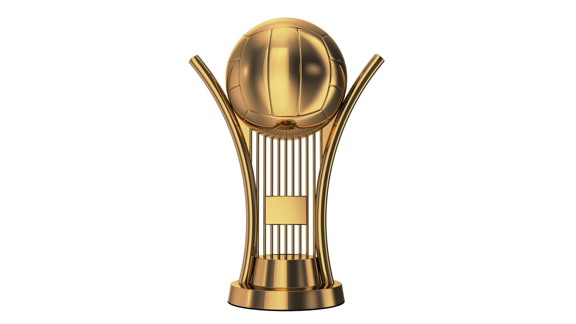 Volleyball Trophy 3D Model - TurboSquid 2125749