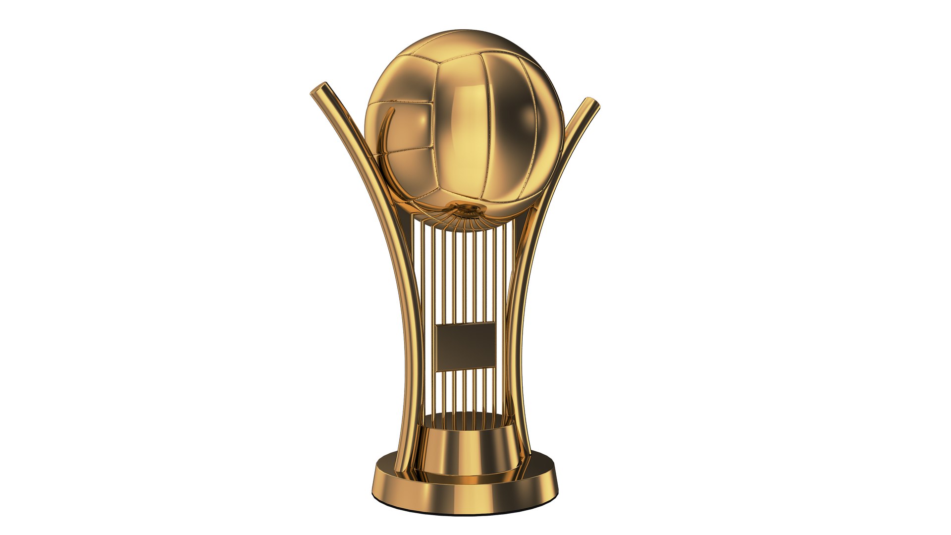 Volleyball Trophy 3D Model - TurboSquid 2125749