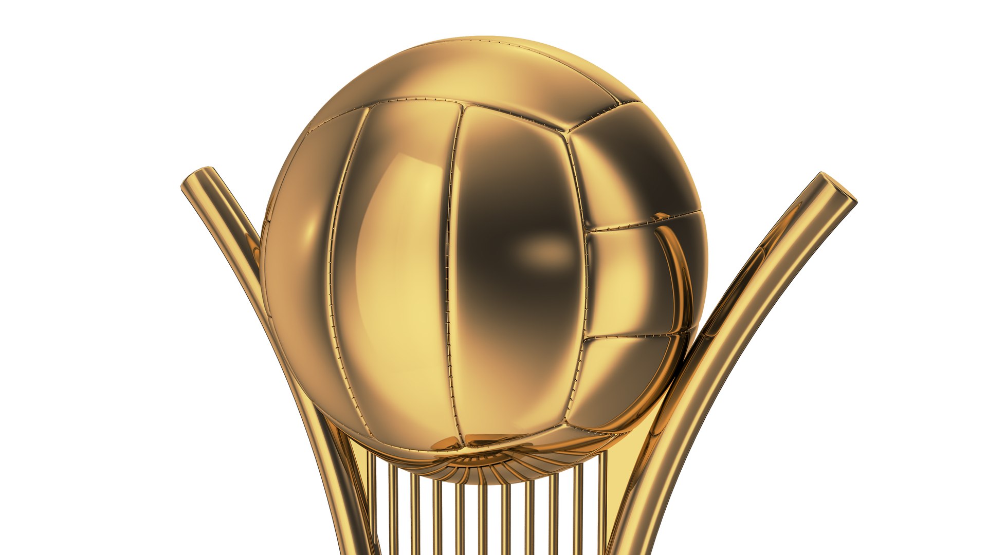 Volleyball Trophy 3D Model - TurboSquid 2125749