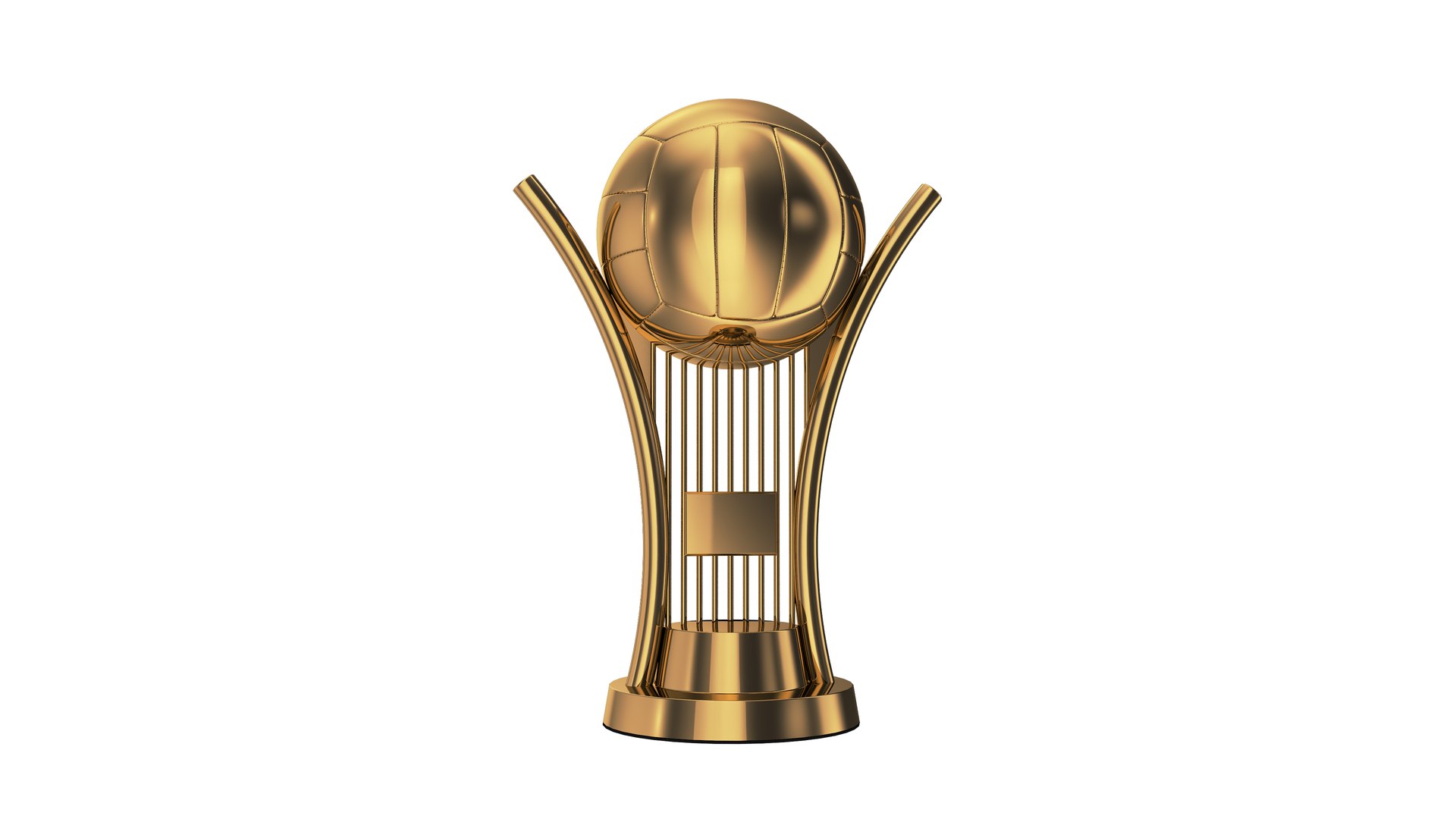 Volleyball Trophy 3D Model - TurboSquid 2125749