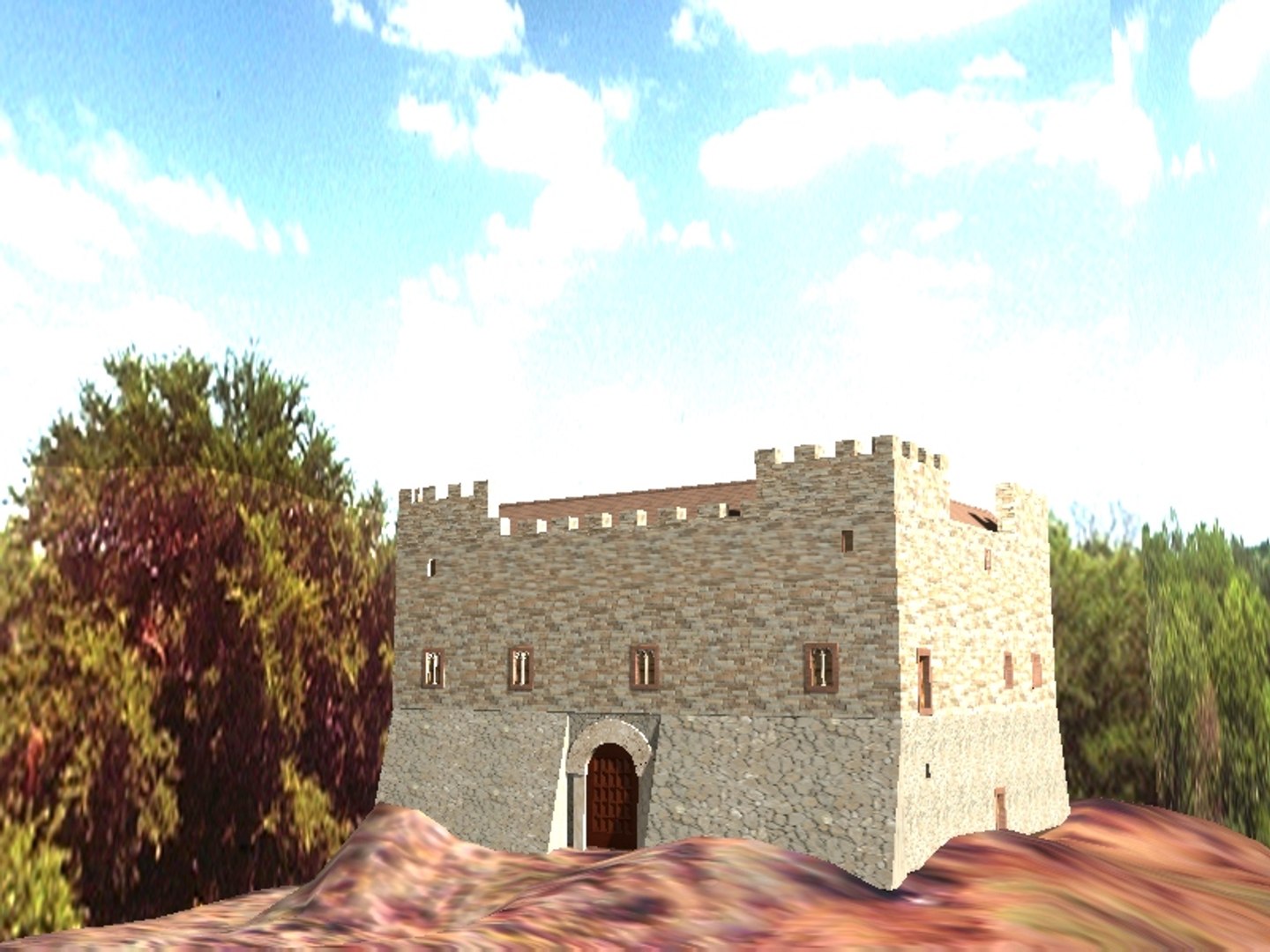 Maya Castle Spain Sardinia