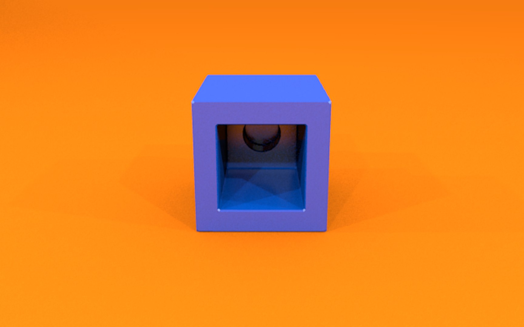 3d 1x1 Lego Block Model