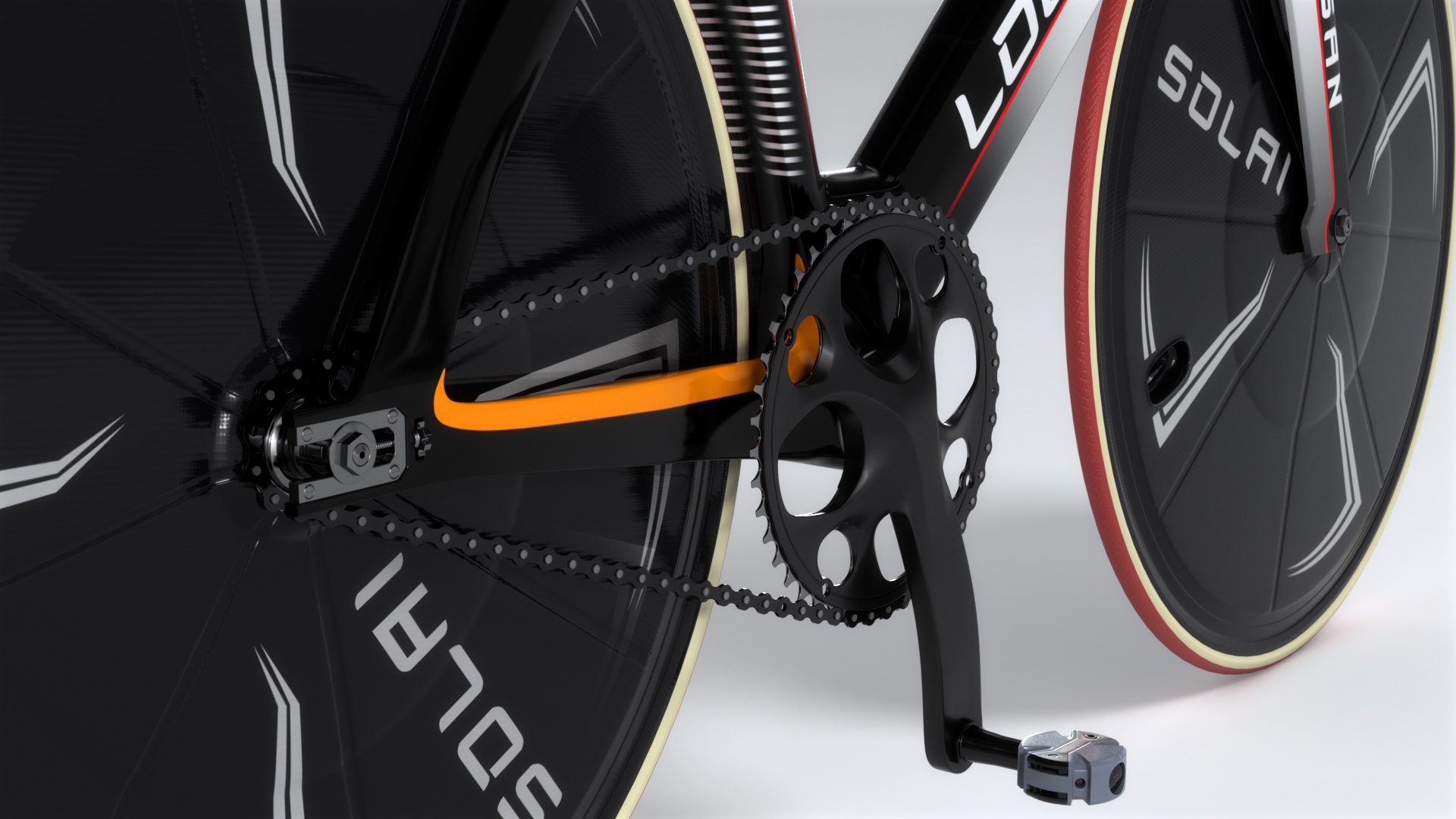 3D Cycle Bicycle Track - TurboSquid 1634606