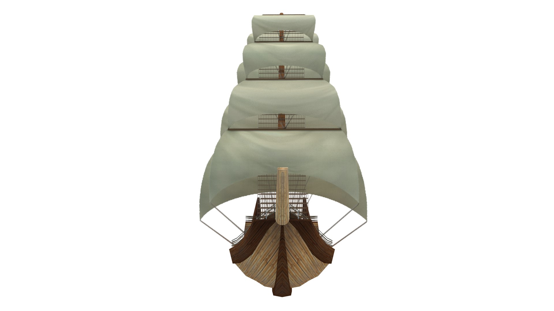 3D Sailing Ship - TurboSquid 1400383