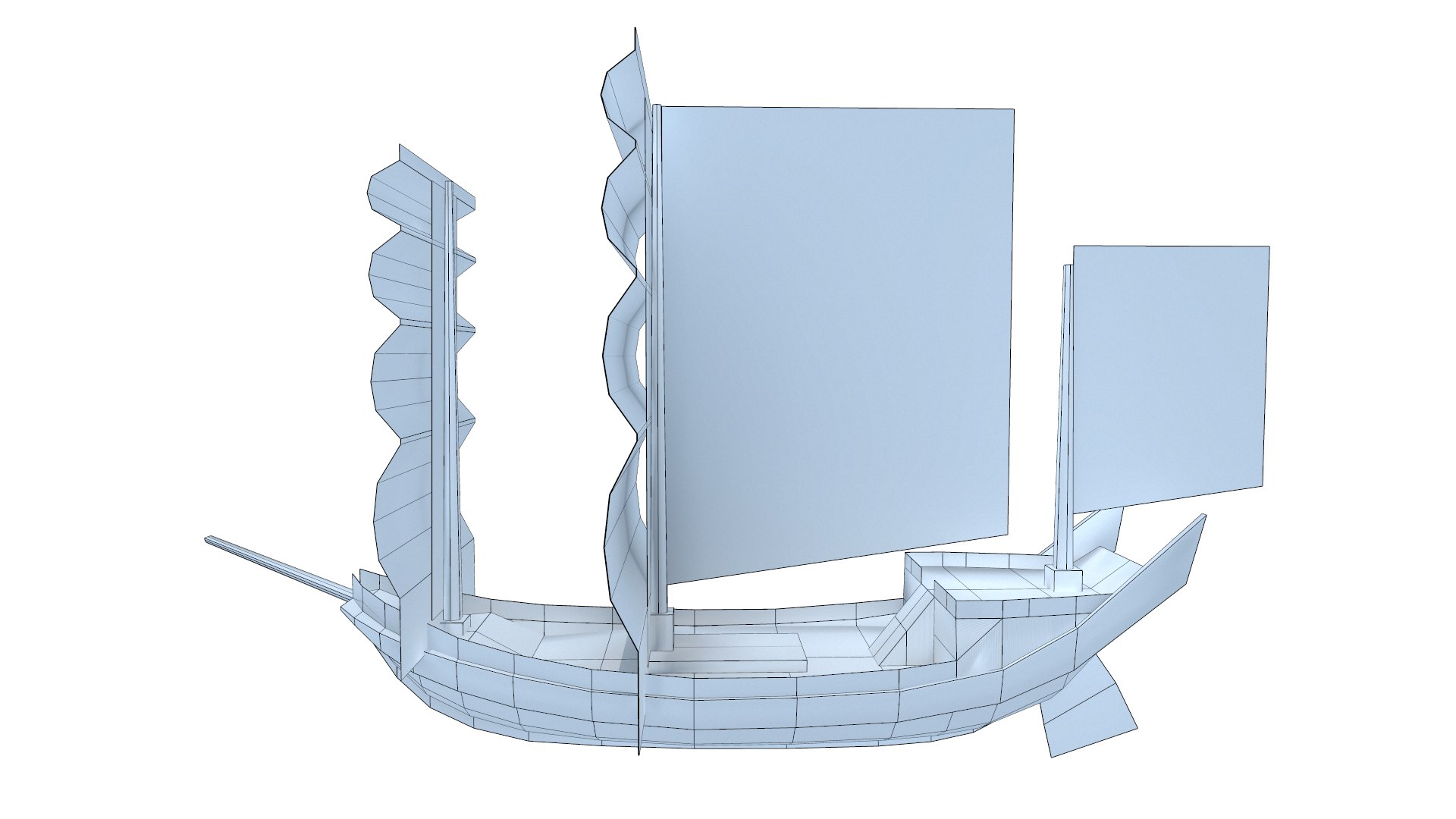 3D Sailing Ship - TurboSquid 1400383