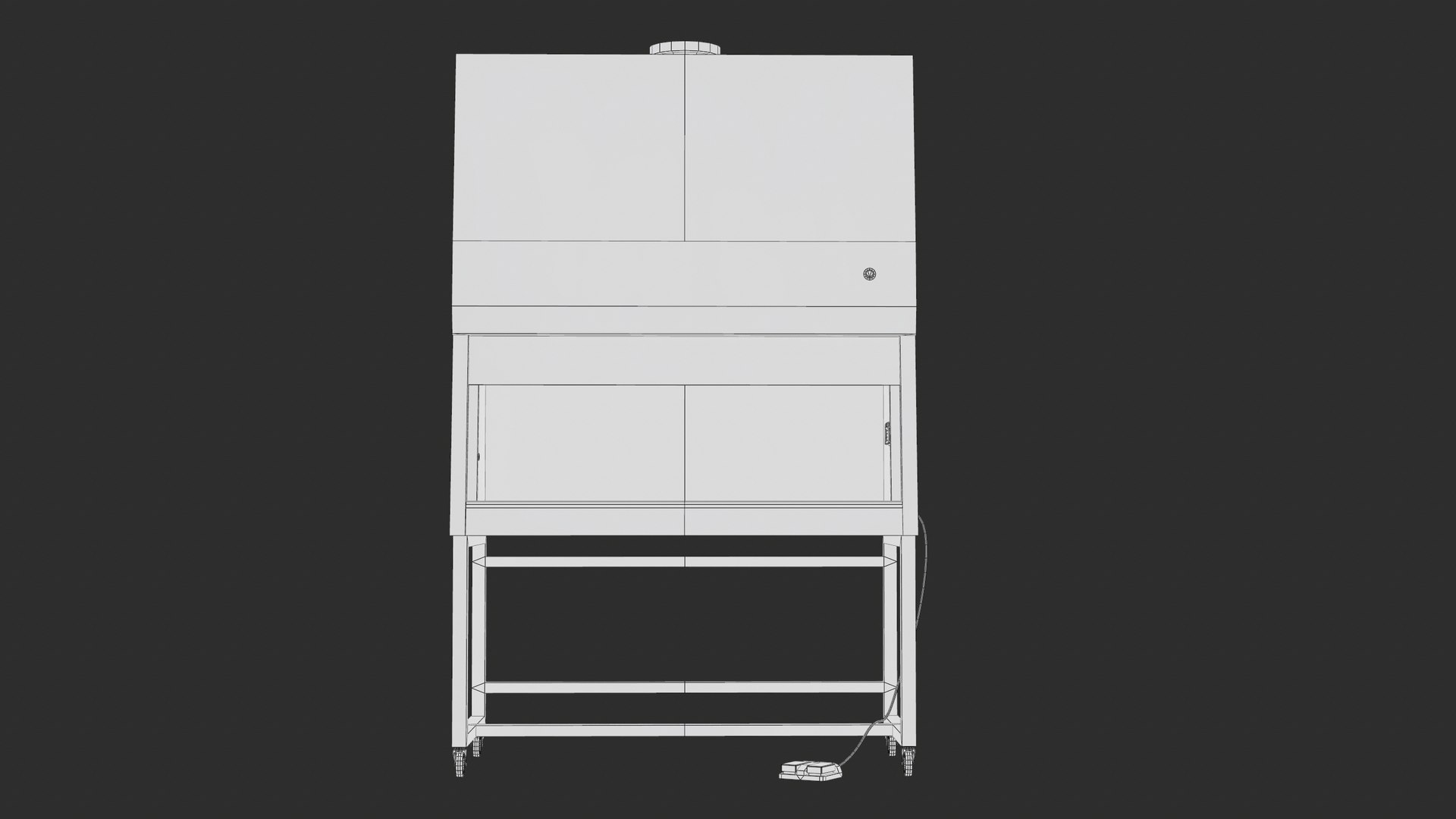 Biological Safety Cabinet Class 2 Hood PBR 3D - TurboSquid 2294573