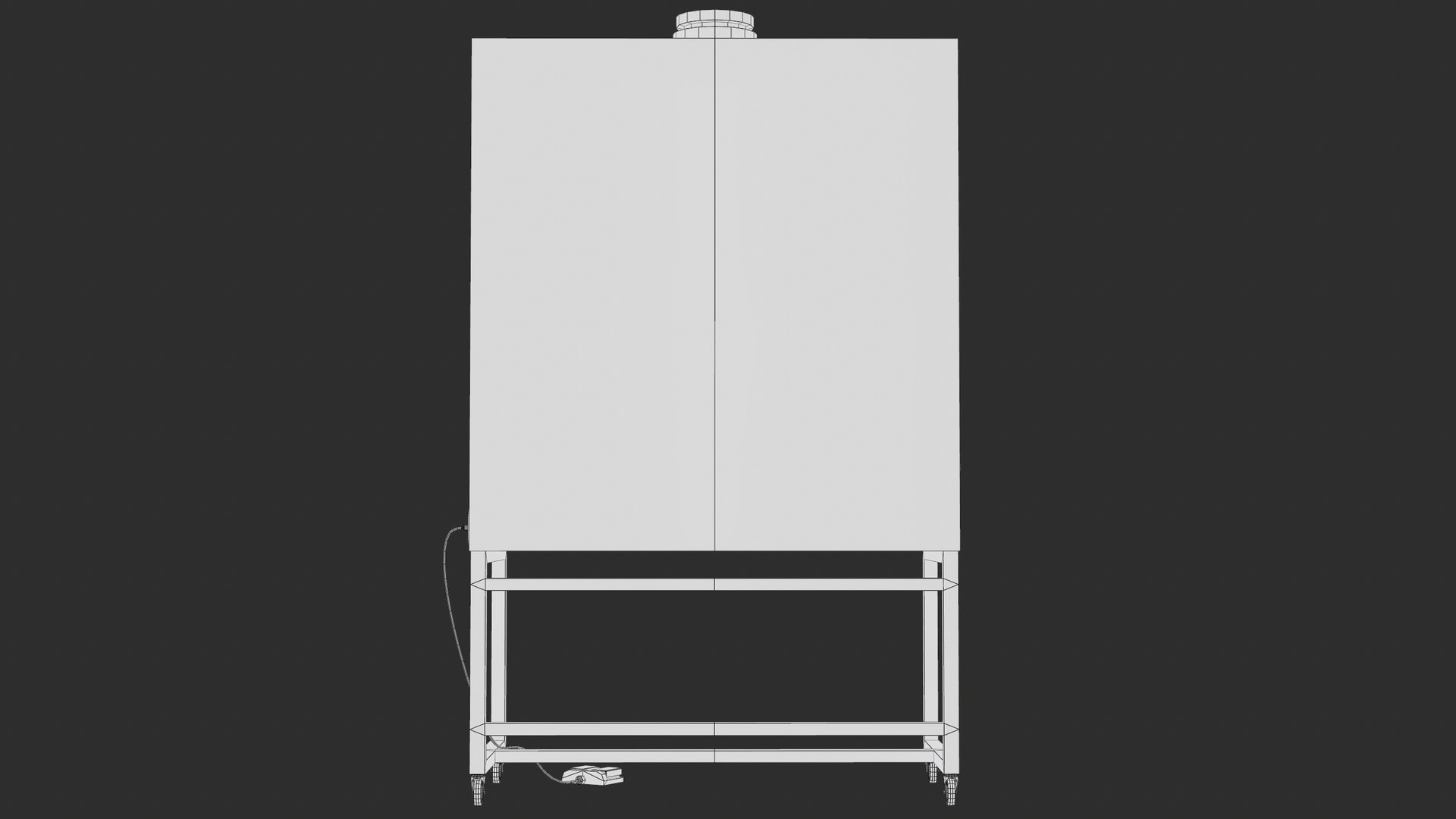 Biological Safety Cabinet Class 2 Hood PBR 3D - TurboSquid 2294573